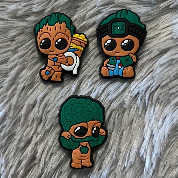 CROCS | Jewelry | Baby Groot Croc Charm Set | Poshmark